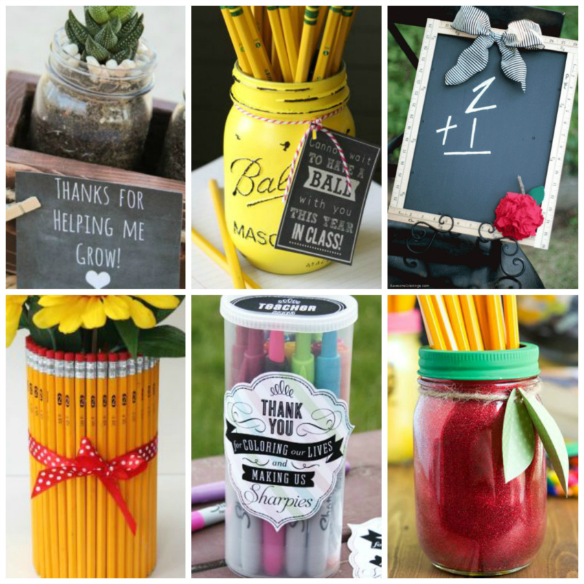 15 Back To School DIY Teacher Gifts Make And Takes 15 Back To School DIY Teacher Gifts Make And Takes