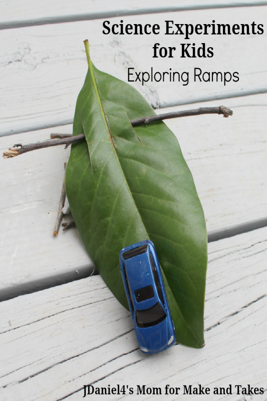 Kid Science: Exploring Ramps - Make and Takes