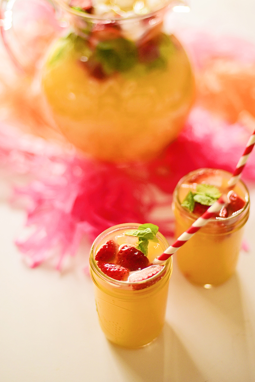 Easy Party Punch Recipe Kid Friendly Make And Takes